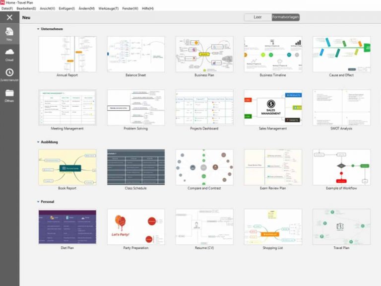 XMind 8 Mindmapping - Projektmanagement Freeware