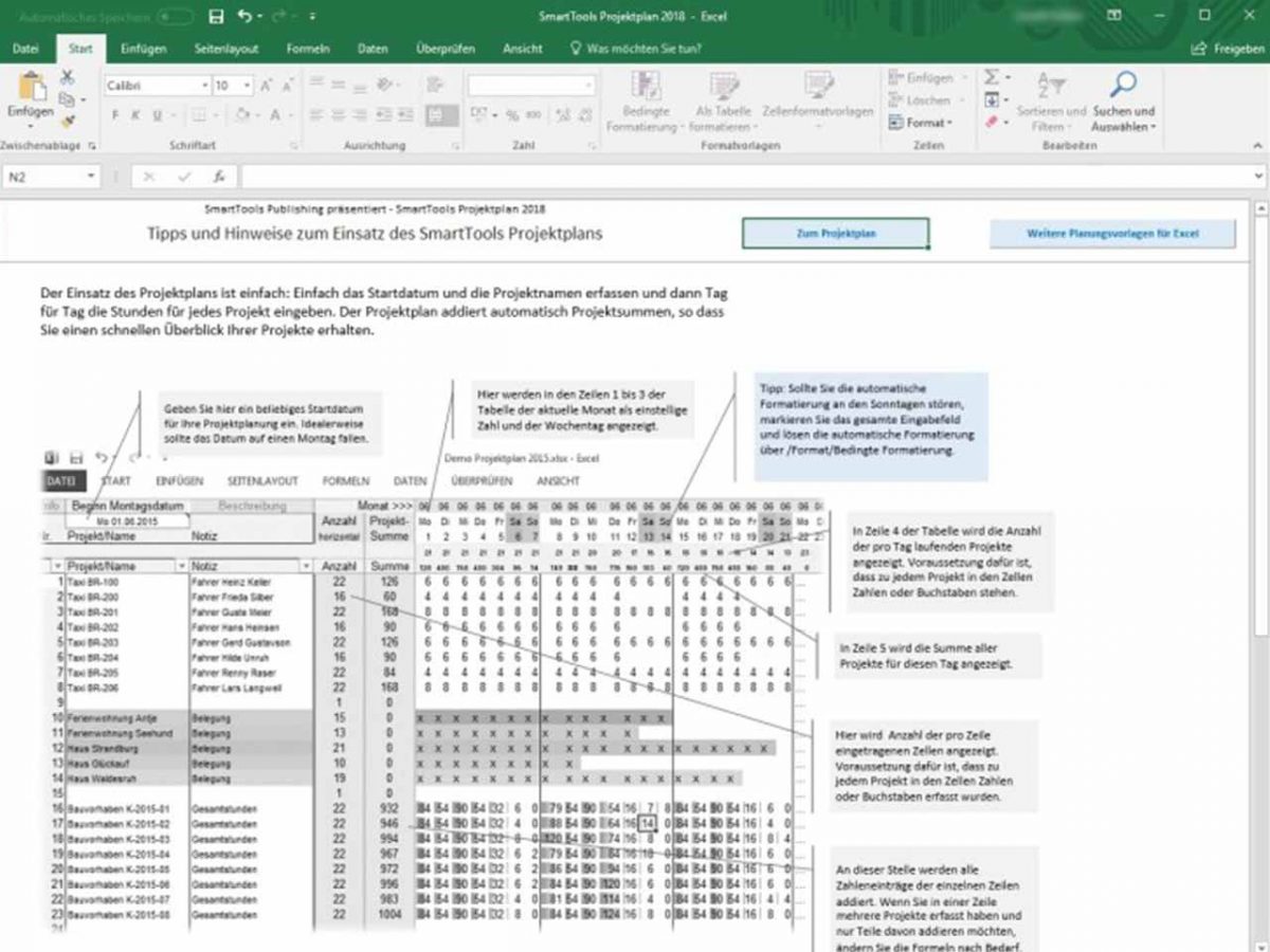 Anforderungsliste im Projektmanagement als Excel Vorlage ...
