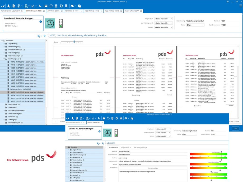 Projektauftrag Word Formular - Projektmanagement Freeware