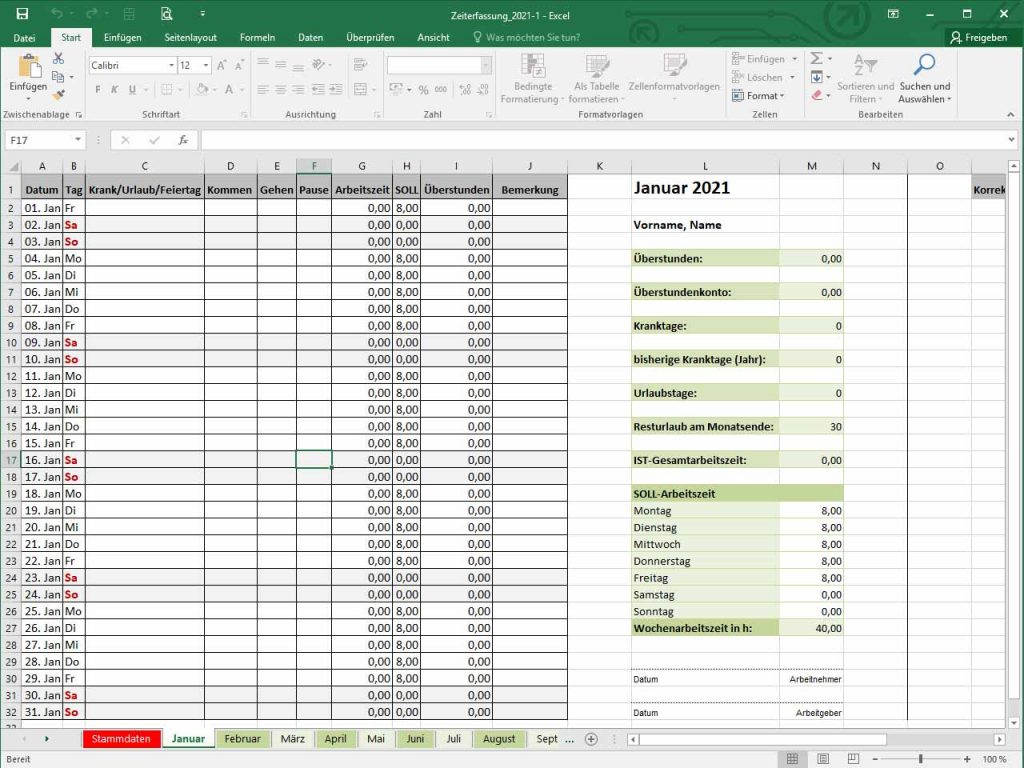 Anforderungsliste im Projektmanagement als Excel Vorlage ...
